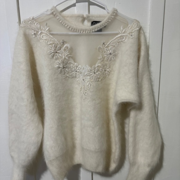 Venesha | Sweaters | Venesha Angora Sweater Vintage | Poshmark